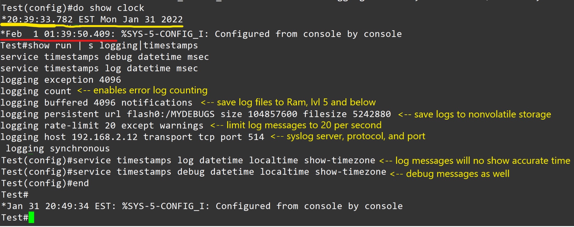 Cisco Device Monitoring: Logging | Tech-Lee Blog